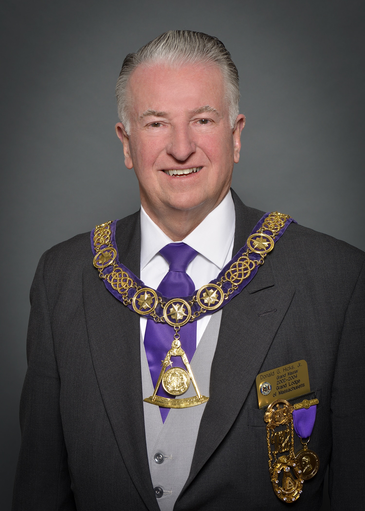 M.W. Donald G. Hicks, Past Grand Master, 1940-2025 - The Grand Lodge ...