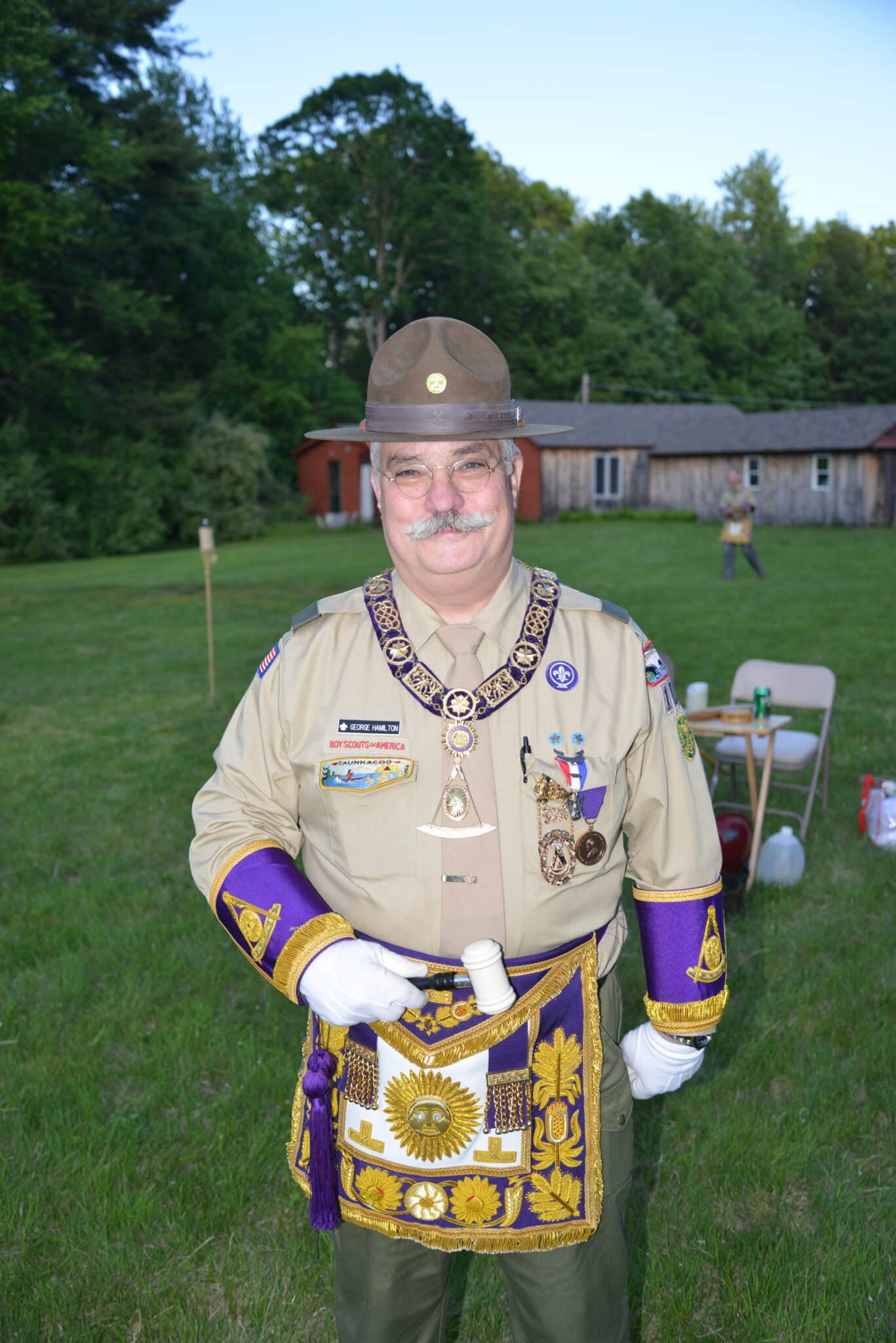 Father of the Grand Master And Scouts Honored at The Walker Memorial ...